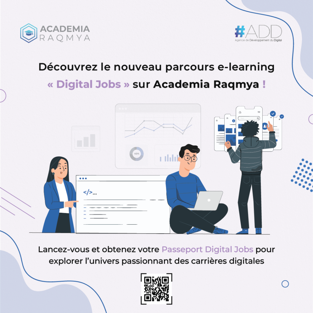 Lancement du nouveau Parcours « Digital Jobs » - Academia Raqmya